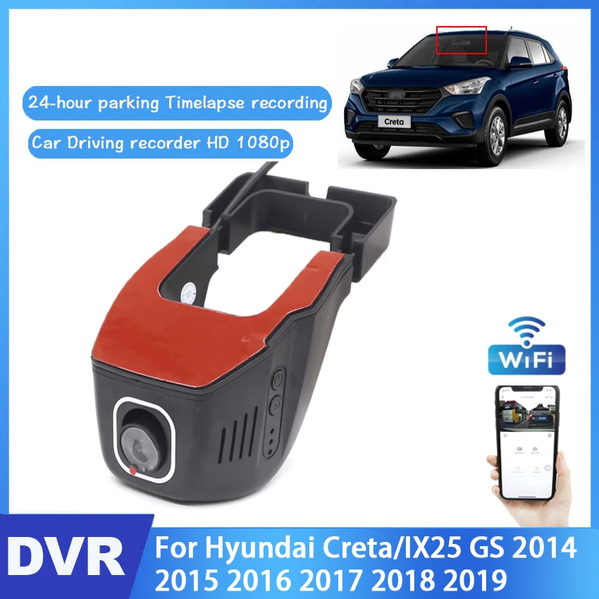 Car Dvr Wifi Video Recorder Dash Camera For Hyundai Creta/ix25 Gs 2014 ...