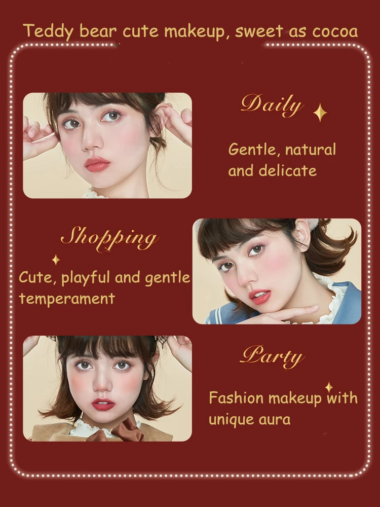 Teddy Bear Face Makeup