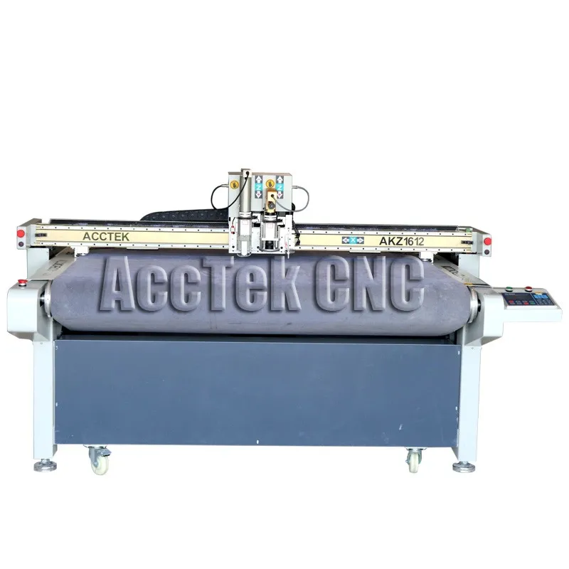 Multi heads CNC Vibration Knife Cutting Machine Double Heads For PU ...