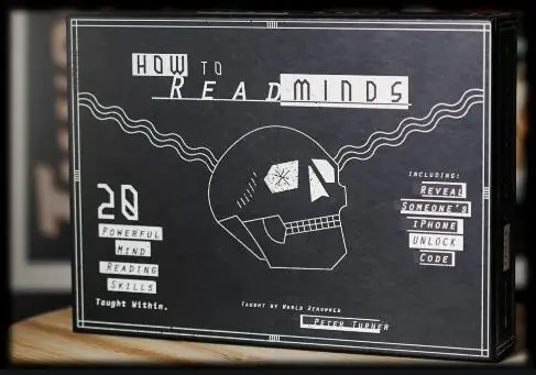 How To Read Minds Kit By Peter Turner Magic Tricks - Magic Tricks ...