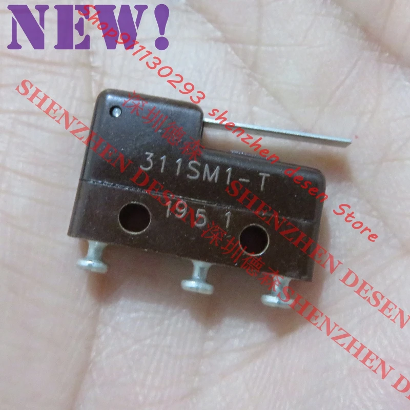 Palanca de hoja de microinterruptor 311SM1-T L4 5A 250VAC ~ MX nuevo