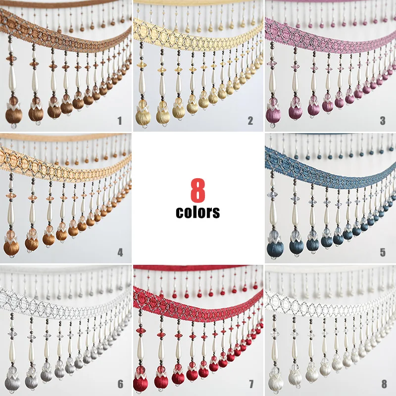 1-Meter-European-Style-Lace-Tassel-Fringe-Ball-Curtain-Crystal-Beads ...