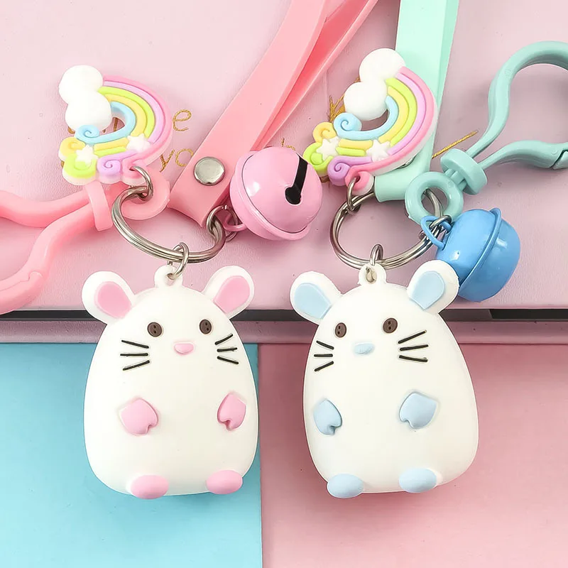 Greeting Cards Paper & Party Supplies mouse charm Little Mouse Keyring ...