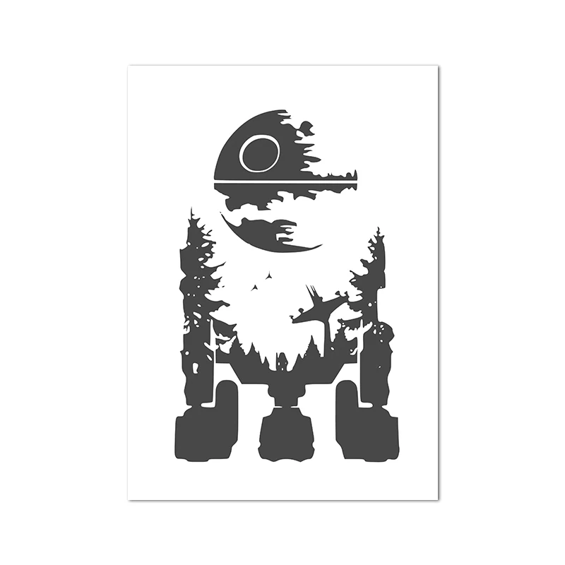 Star Wars Clipart Black And White