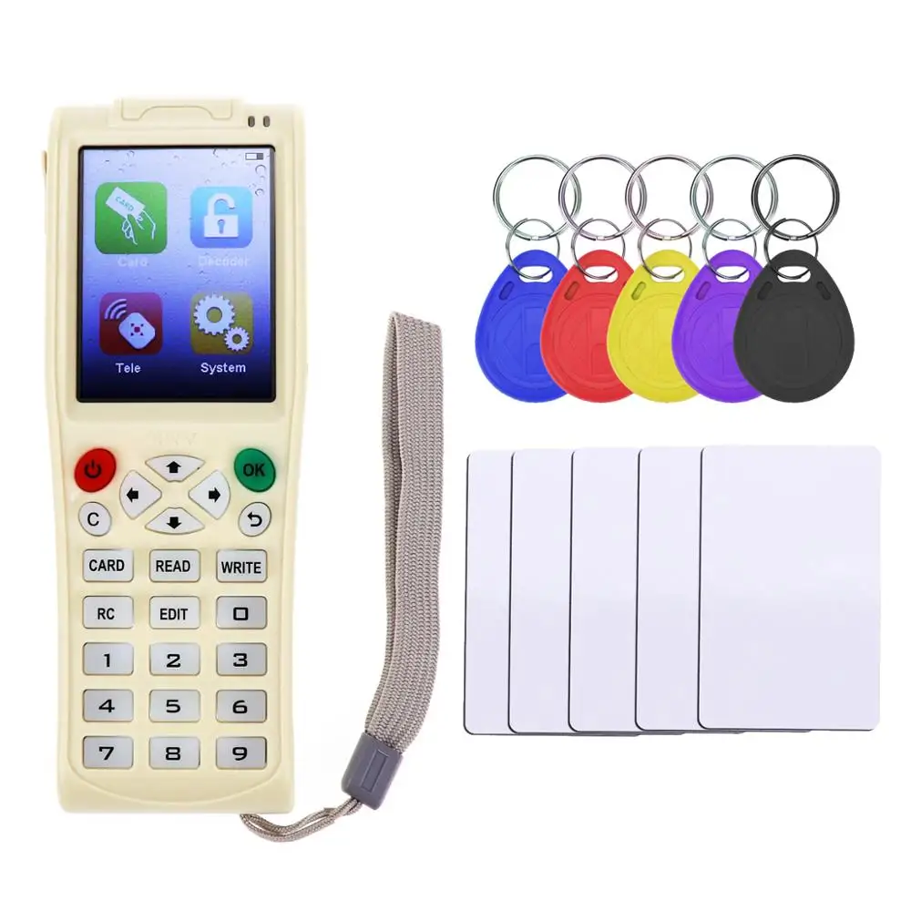 iCopy 5 RFID Copier NFC IC ID Duplicator Reader Writer with Full Decode ...