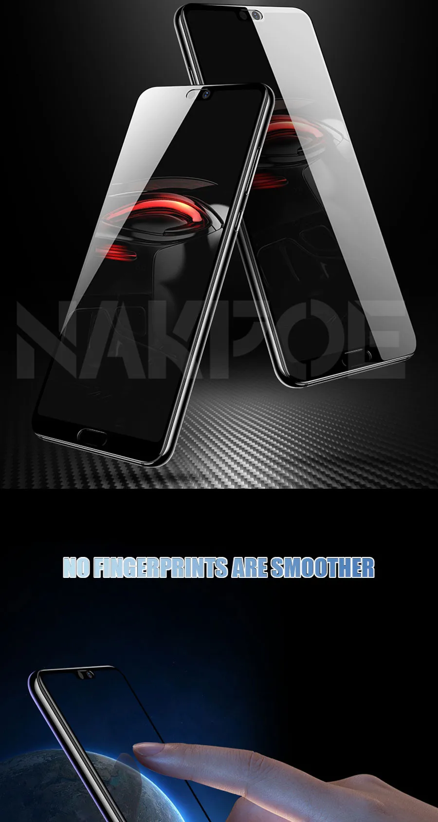 9D Защитное стекло для huawei P20 Pro P10 P9 Lite Plus huawei P Smart закаленное защитное стекло ...