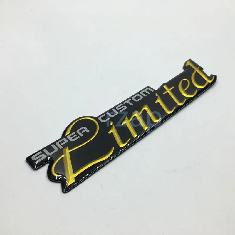Universal Sticker Super Custom Limited Emblem Logo Badge Nameplate ...
