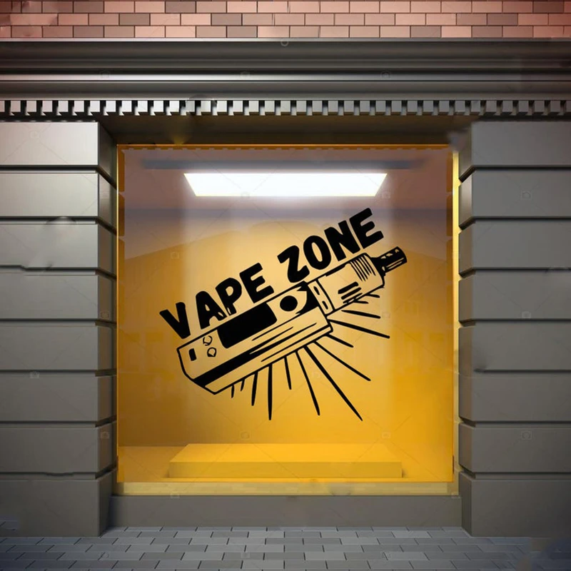 Vinyl-Vape-Shop-wall-sticker-Vaping-Vape-Store-decoration-Wall-Shop ...