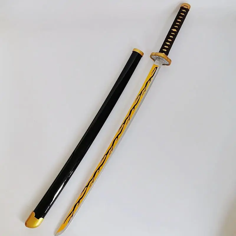 Demon Slayer Wooden Sword Weapon Cosplay Juuni Kitsuki Kaigaku Kimetsu ...