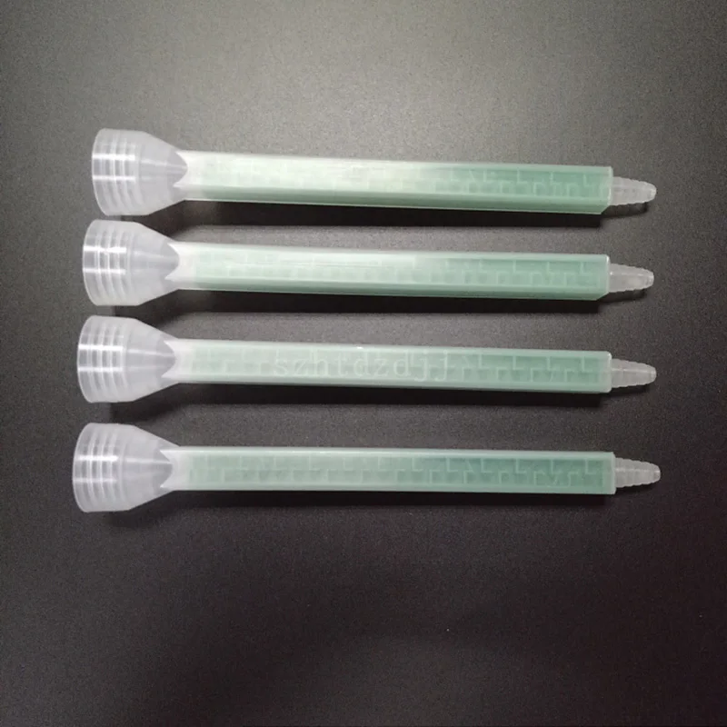 4PCS FMC08 24 threaded port AB square static mixing tube AB mixing tube ...