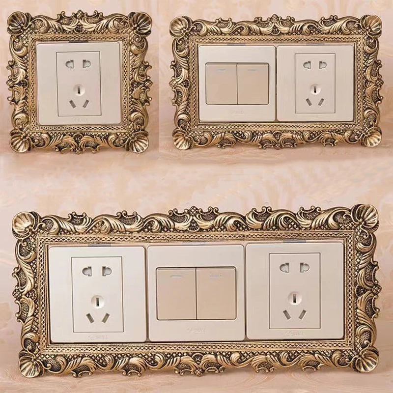 Luxury Gold Resin Switch Protective Sleeve Gold Elephant Switch ...