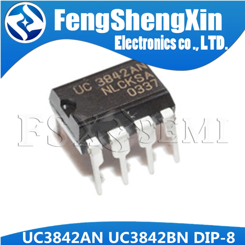 10pcs-lot-UC3842AN-DIP8-UC3842-UC3842BN-DIP-3842AN-DIP-8-UC3842A-UC3842B-UC3842-PWM-Controller ...