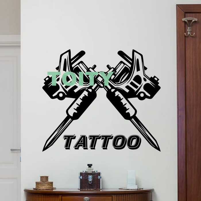 Tattoo Gun Decal