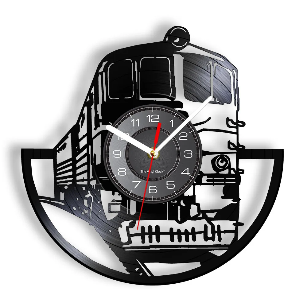 Train Station Wall Clock | Movies Wall Clock | Vinyl Wall Clock - Wall ...