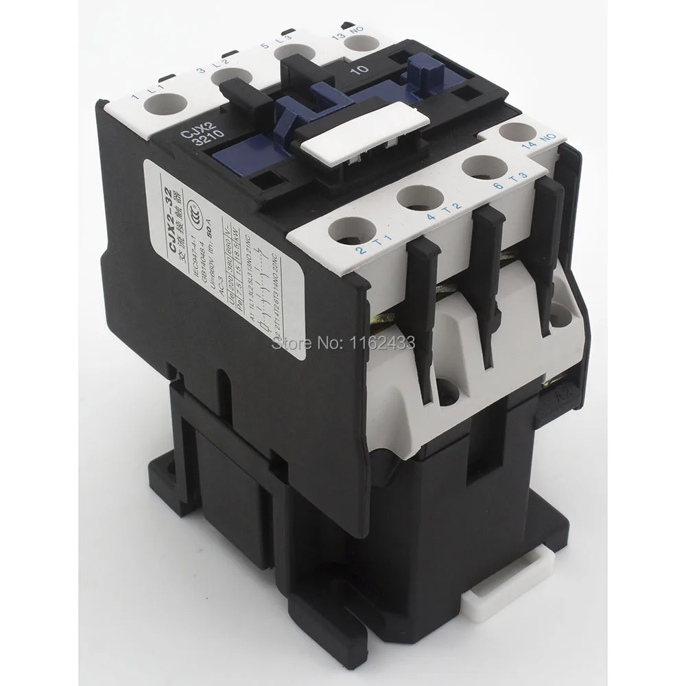 Cjx2-3210 32a Ac 380v 3p No Contactor Cjx2-32 Lc1-d32 Series 380vac Ac Contactor - Contactors ...