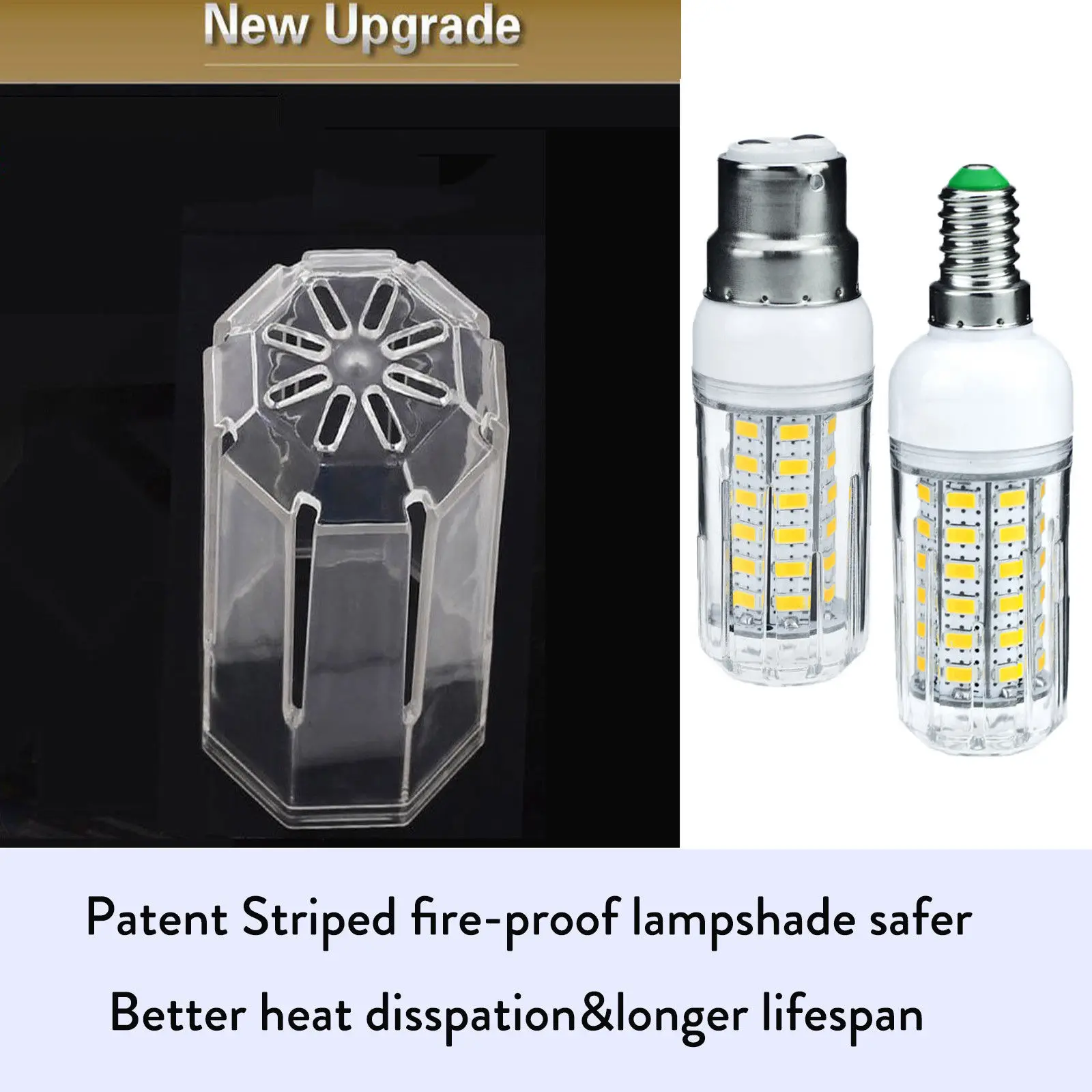 AMPOULE LED,18W 69LEDs-220V-Warm White-E27--Ampoules LED en forme'épis ...