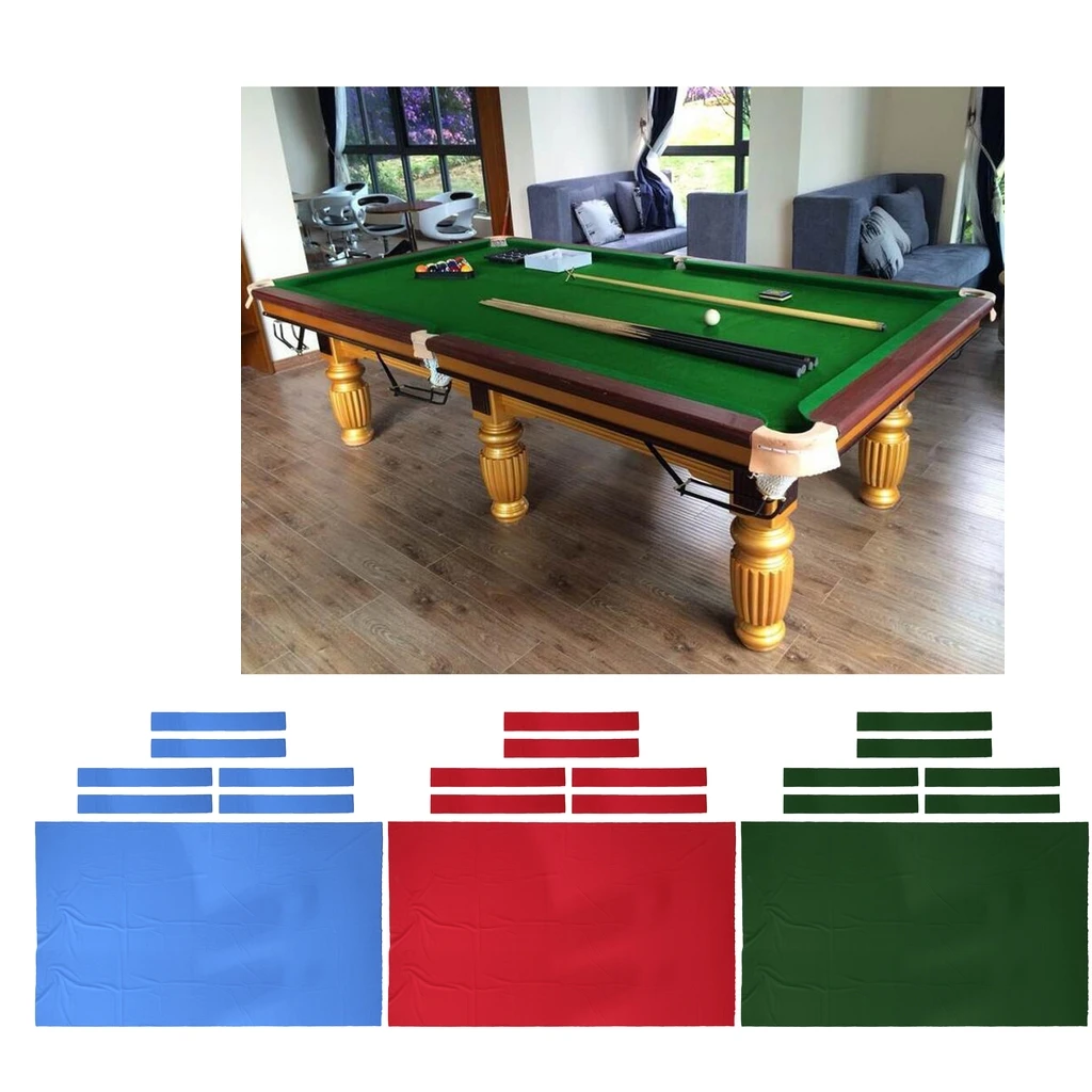 9 Ft Professional Pool Table Felt Snooker Accessories Billiard Table ...