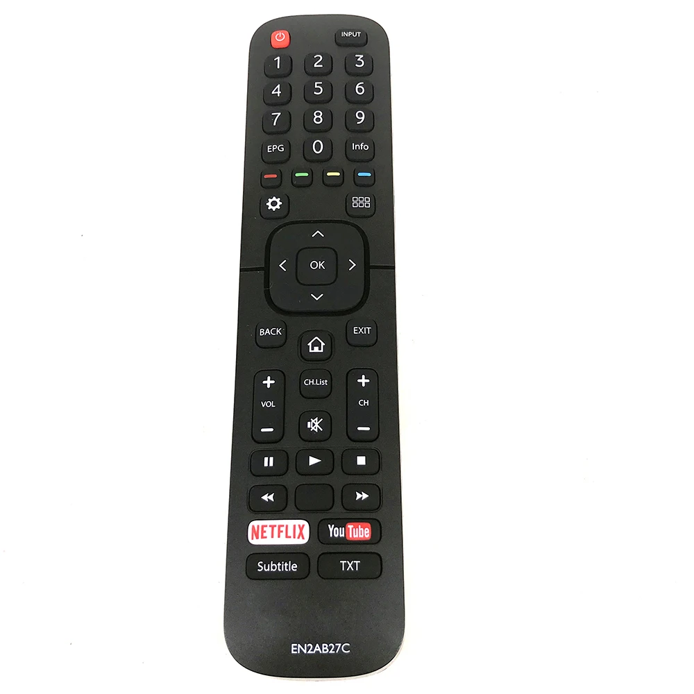 Hisense condor LCD LED TV 용 새로운 오리지널 TV 리모컨 EN2AB27C 리모컨|원격 조종 ...