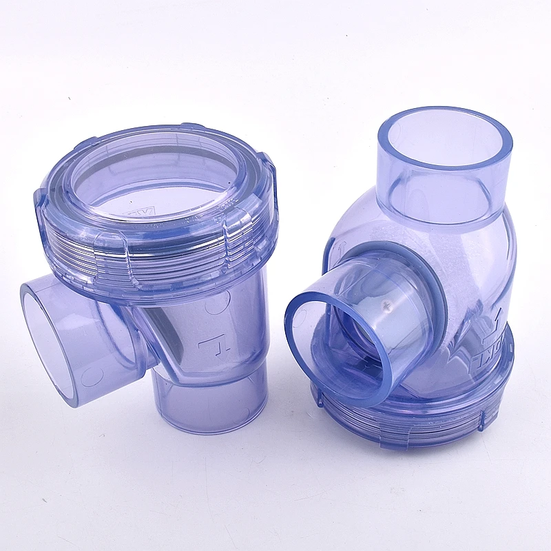 50mm-PVC-Check-Valve-Kitchen-Sewer-Anti-Backflow-One-Way-No-Return ...