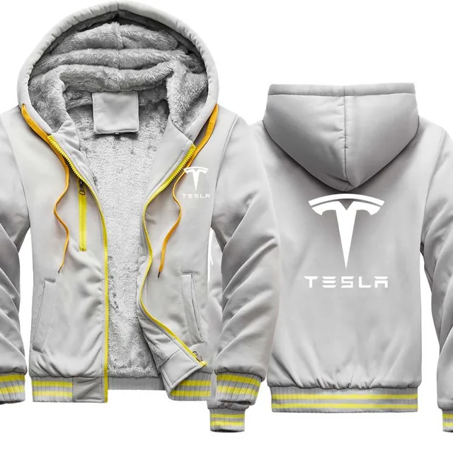 Tesla Fashion Warm Fleece Wool Jacket - Tesla League