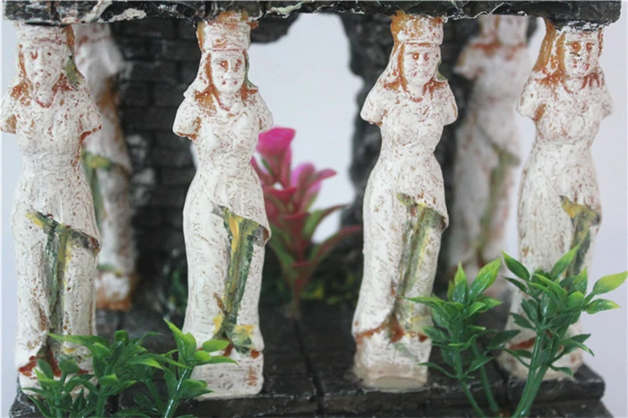 Roman Themed Fish Tank