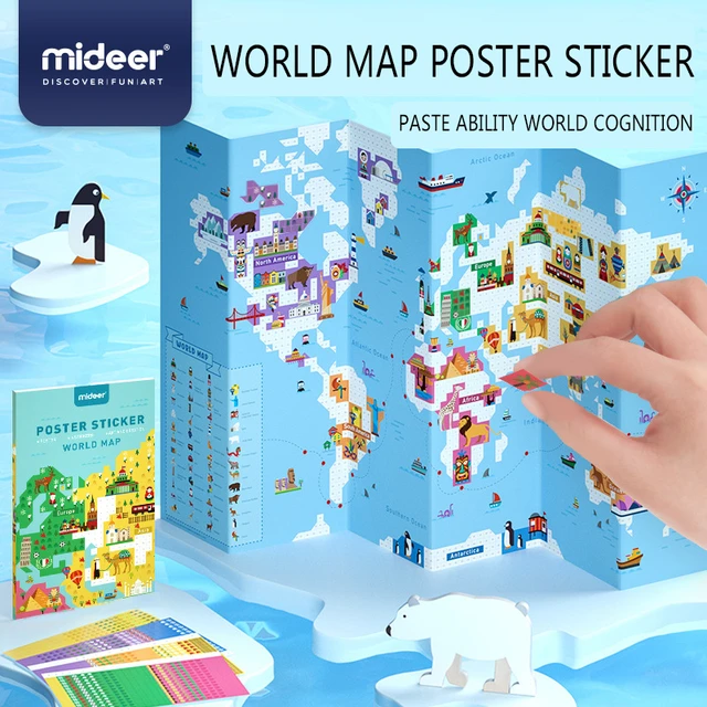 Creative World Map Poster