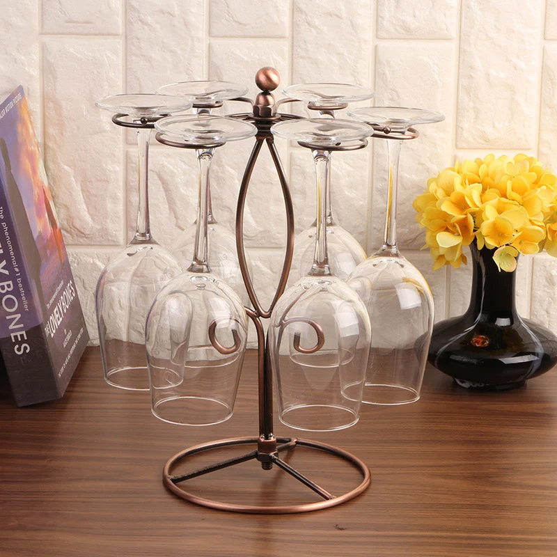 Wine-Glass-Rack-Countertop-Wine-Glass-Holder-Elegant-Freestanding ...