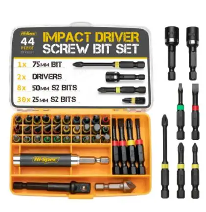 99pcs-130pcs Metal Drill Bit Set 1-10mm Titanium HSS Steel Drill Bit ...