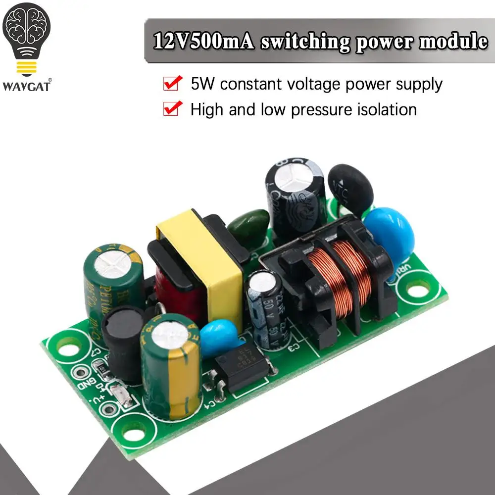 12V500mA-switching-power-supply-module-5W-constant-voltage-power-supply ...