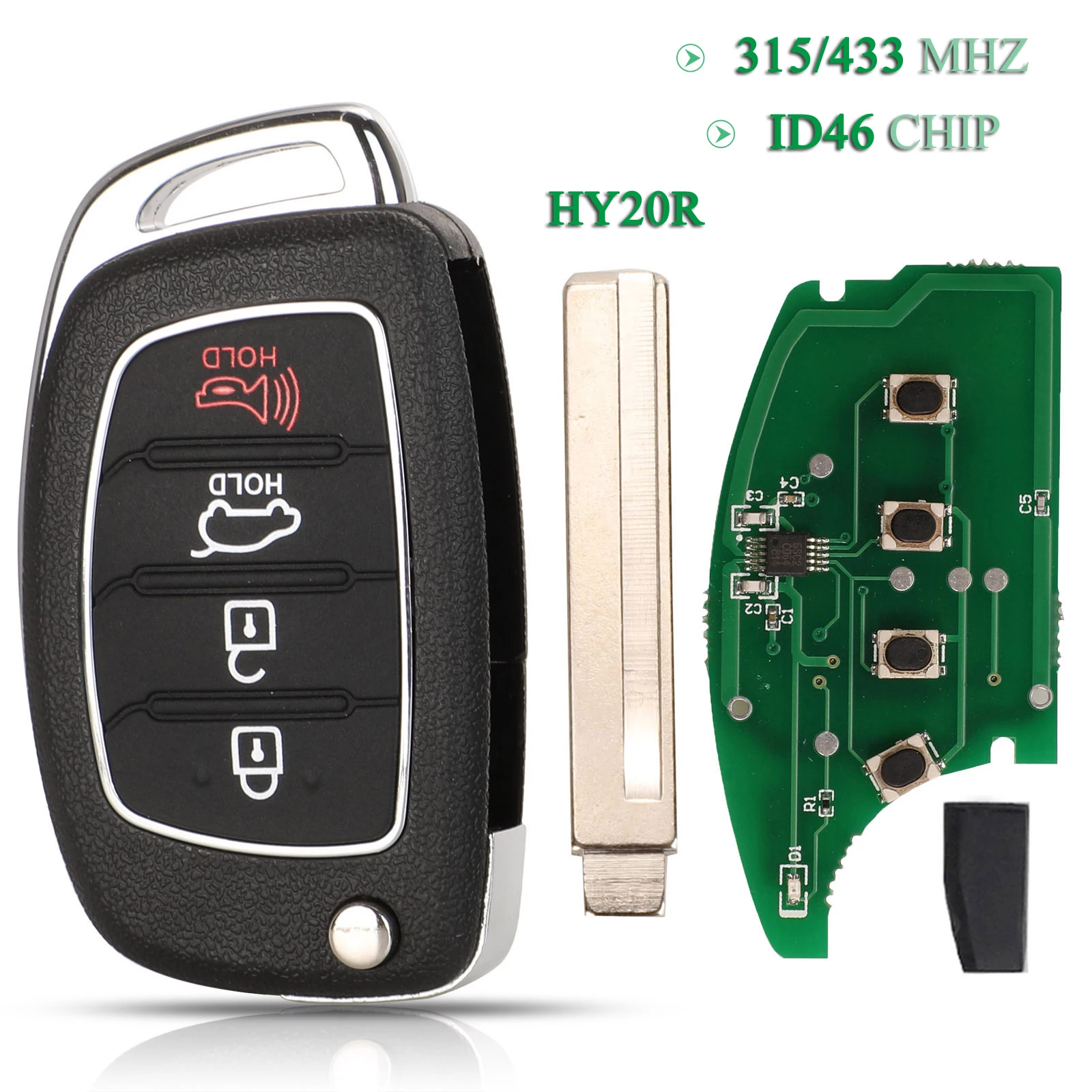 Jingyuqin 5pcs For Hyundai Solaris Accent Tucson L10 L20 L30 Kia Rio ...