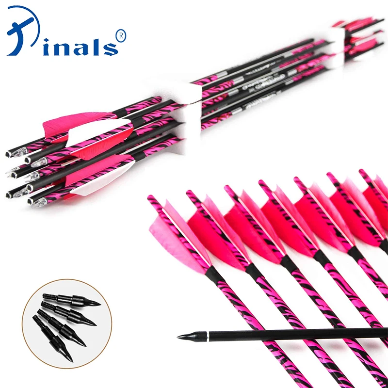 Compound Bow And Arrow Pink