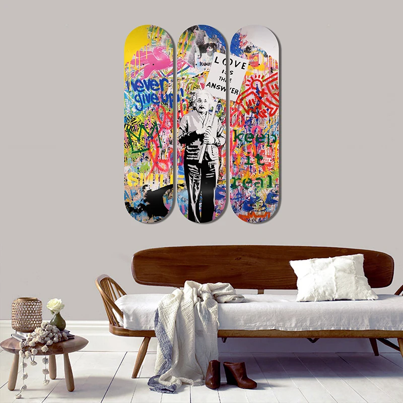 Skateboard Deck Wall Art