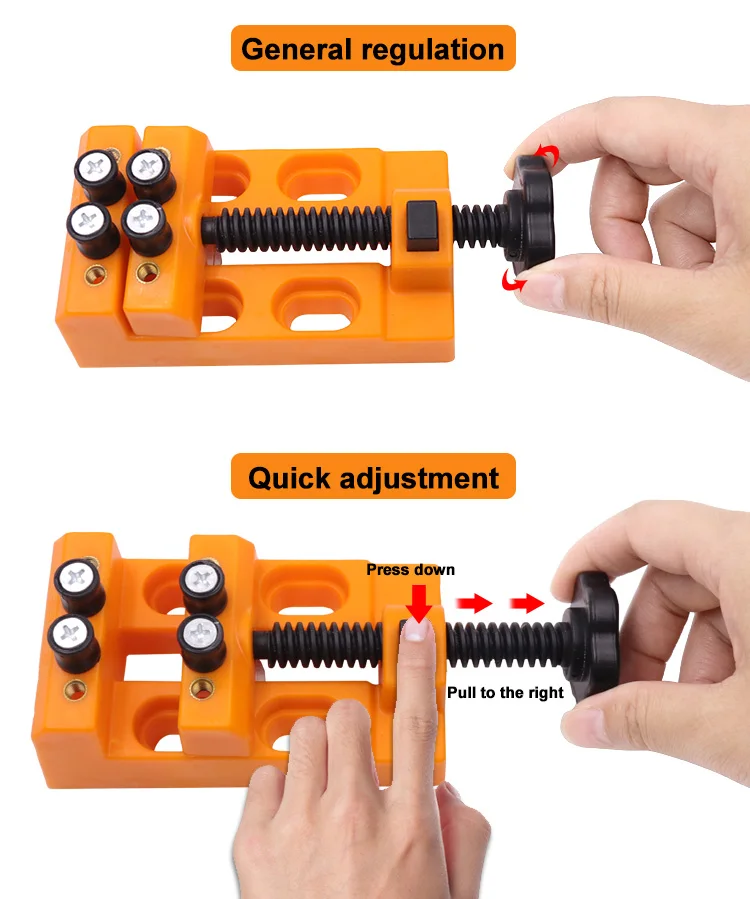 Serre joints,Mini étau de Table, mâchoire de sculpture, pince d'établi ...