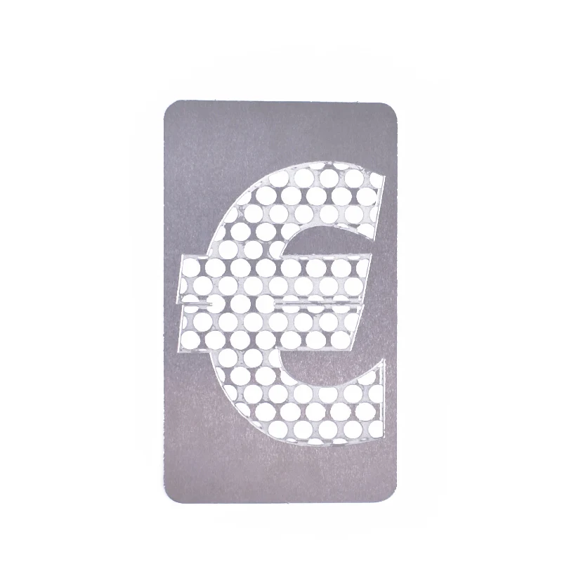 High Quality Tobacco Grinder Card Stainless Steel Accessories Manual ...
