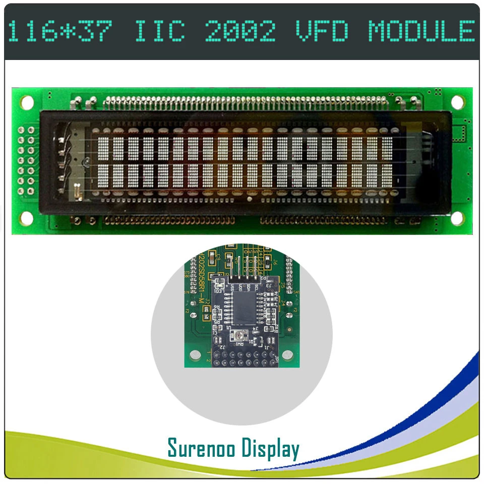Painel do módulo de lcd para arduino, tamanho padrão 116*37mm 2002 20x2 ...