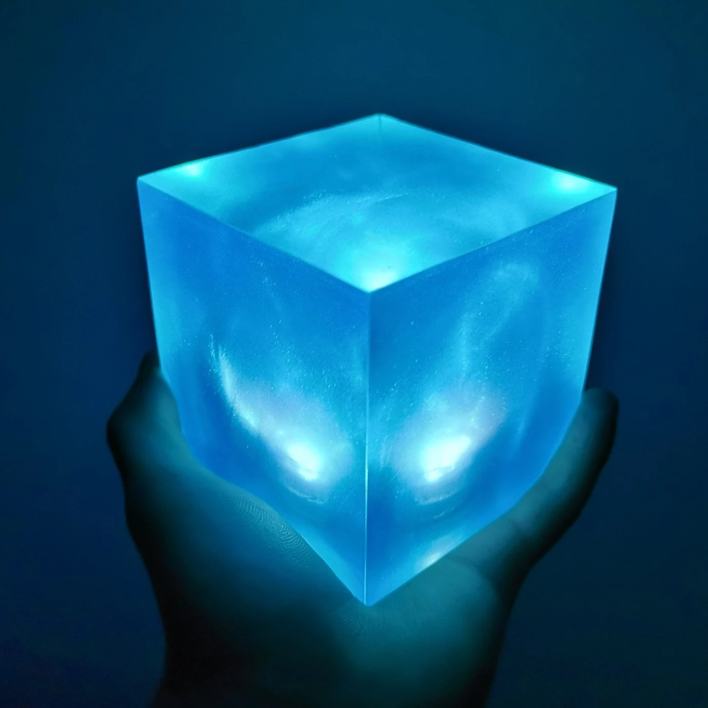 Tesseract Cube Cosmic Cube Led Infinity Stone Space Stone Cosplay ...