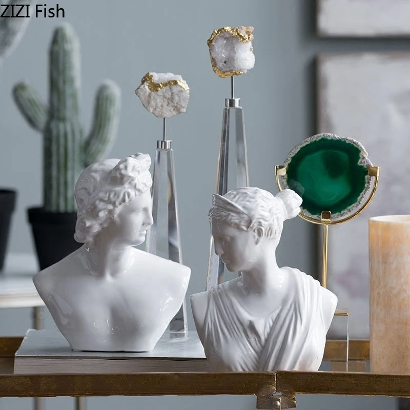 3.5''9cm tall Small Hand-Painted Ancient Greek God Apollo Vintage ...