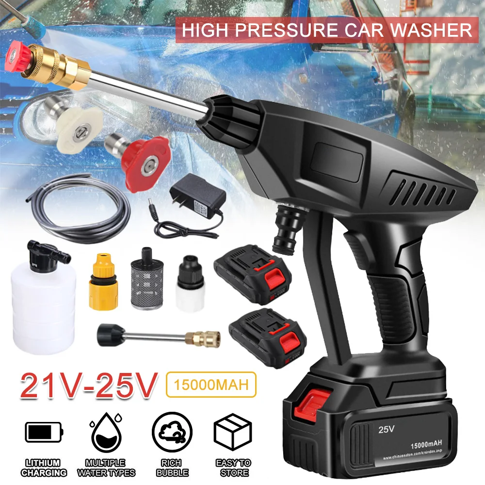NEW-Cordless-High-Pressure-Car-Wash-Water-Gun-Portable-High-Pressure ...