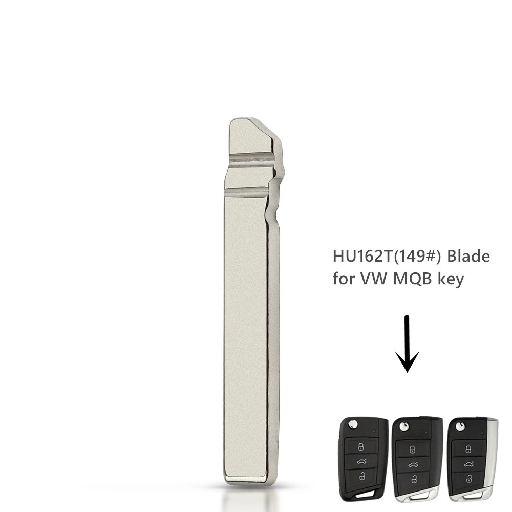 Uncut HU162T Flip KD Remote Car Key Blade #149 For VW Golf 7 Sportsvan ...