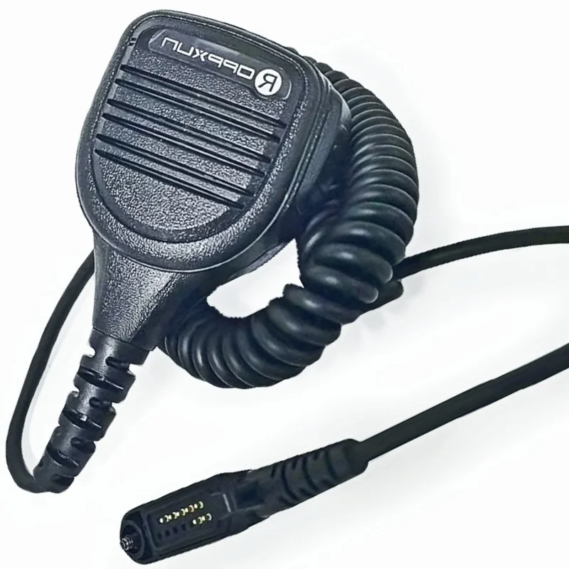 Ham Radio PTT Microphone for Hytera PD600 X1P X1E series Walkie Talkie ...