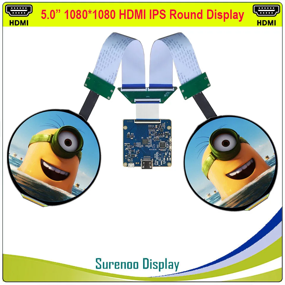 5-0-5-Inch-HDMI-Compatible-1080-1080-1080P-Dual-Double-MIPI-Round ...