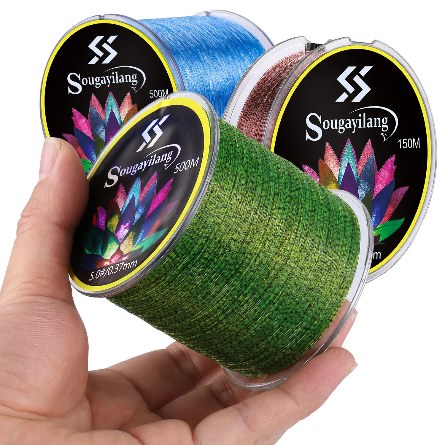 Fil de pêche,ligne de pêche Monofilament Invisible,fil de Nylon pour ...