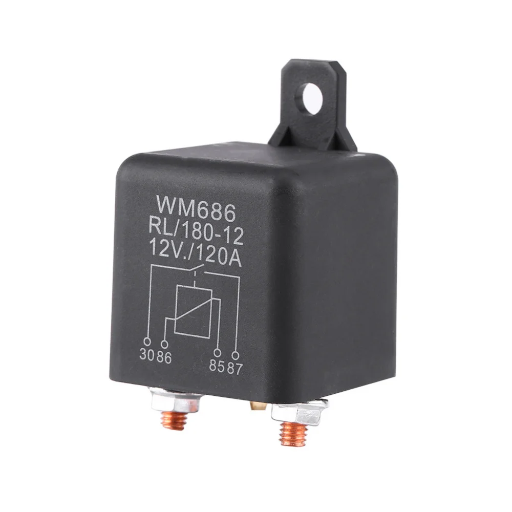 1pc 12V 120A Charge Relay Car Van ON/OFF 4 Pin Heavy Duty Split Van ...