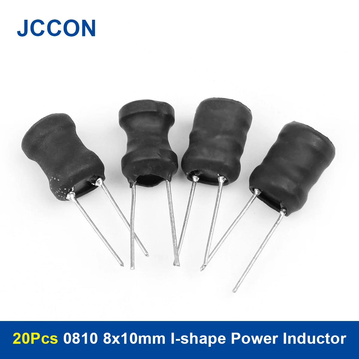 20Pcs-0810-8x10mm-I-shape-Power-Inductor-Inductance-Copper-Coil-DIP ...