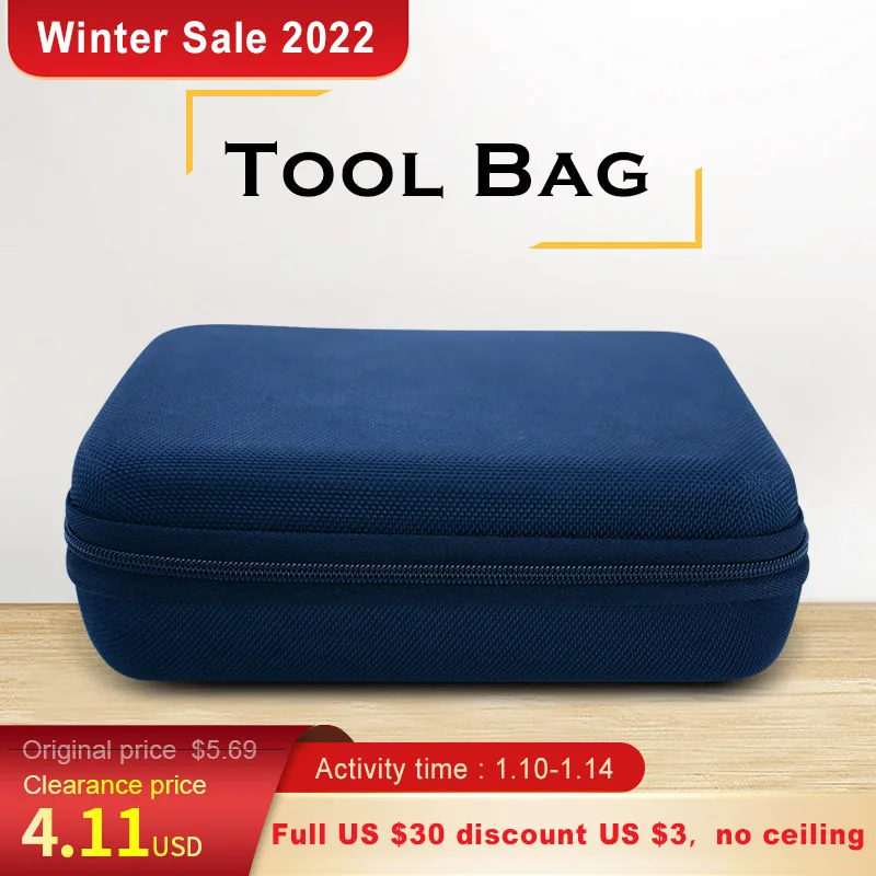 Multimeter Bag EVA Hard Case Storage Tool Bag Waterproof Shockproof ...