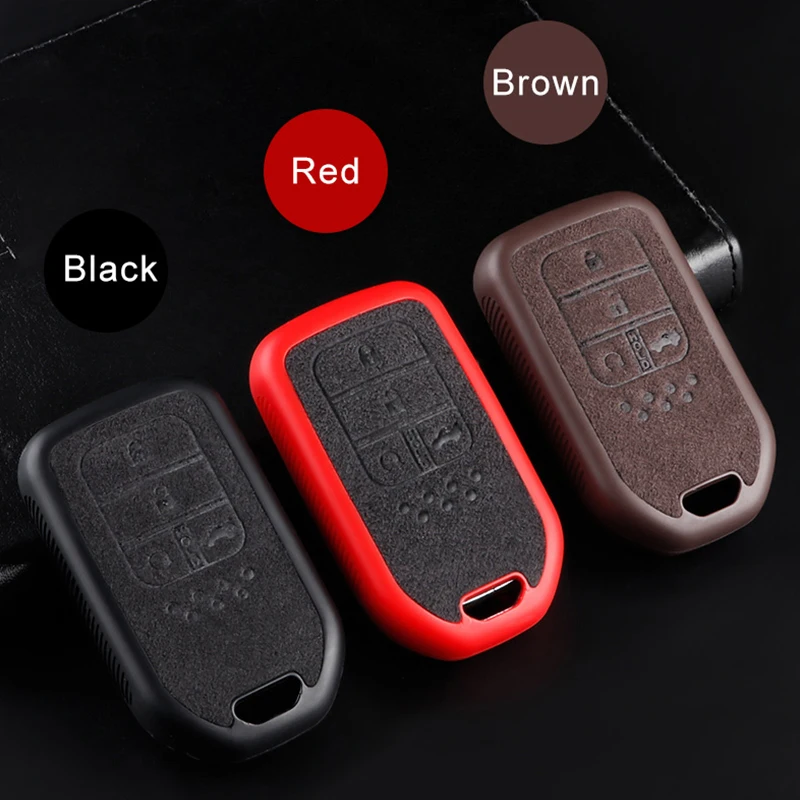 Car key Cover Case For Honda Civic Accord Pilot CRV HR-V City Odyssey ...