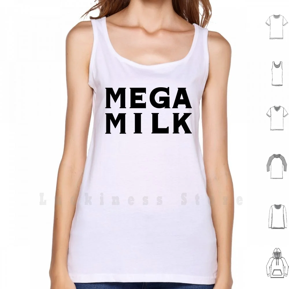 Mega Milk.b 탱크 탑 조끼 100% 면 Lewd Anime Ecchihentai Animegirl webb Kawaii ...