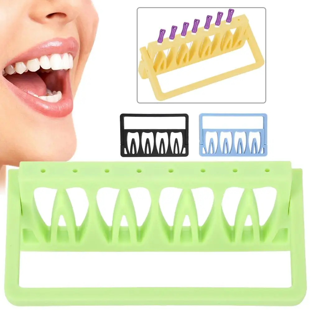 8 Holes Endo Files Holder Dental Root Canal File Holder Endo Measuring ...