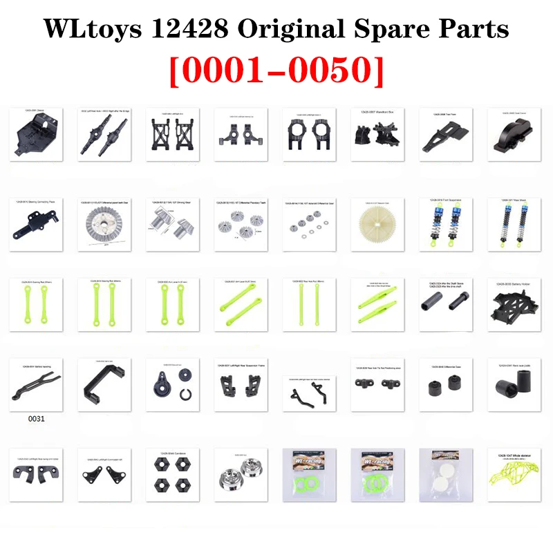12428-Original-Parts-0001-0050-Wltoys-12427-12423-RC-Car-Spare-Parts ...