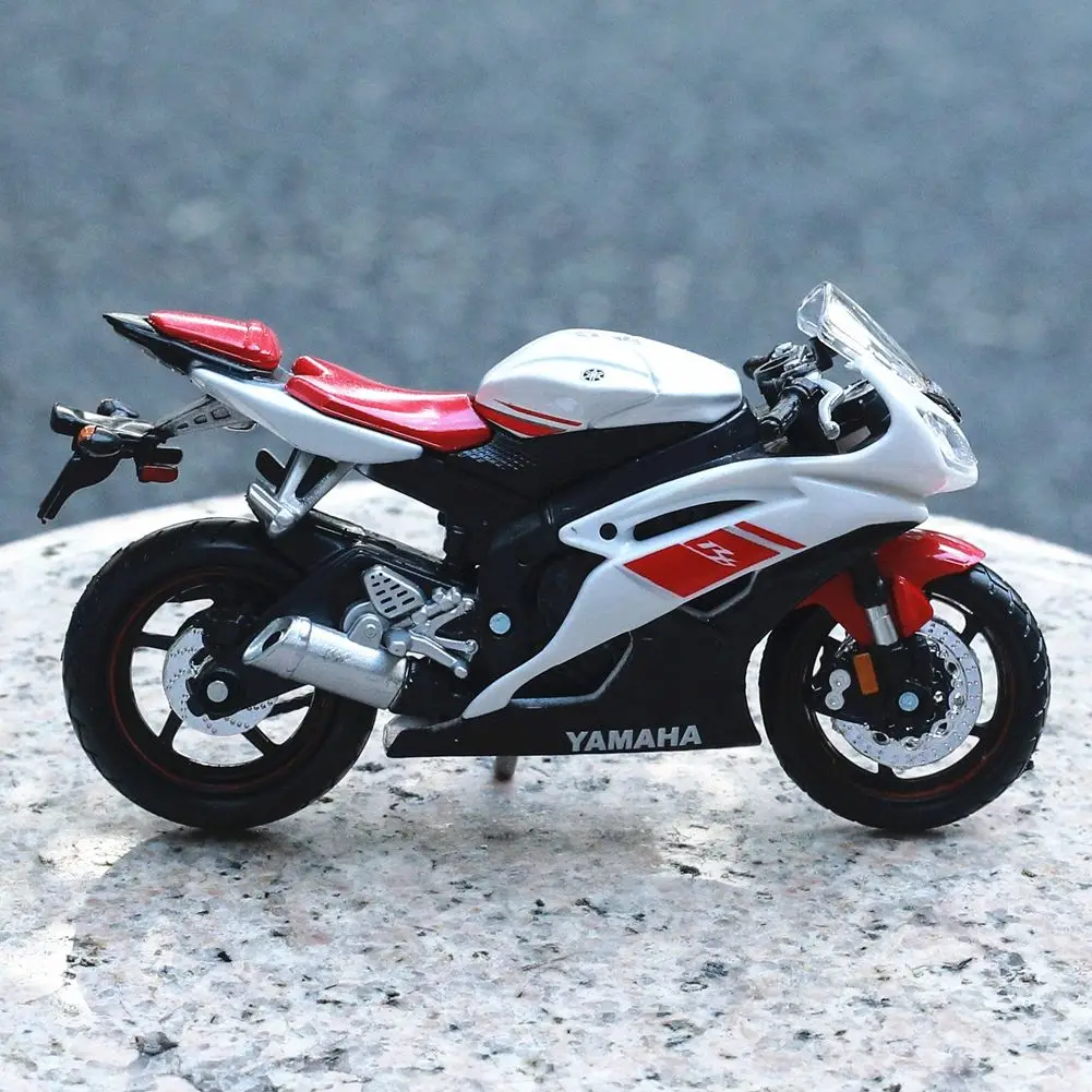 Maisto 1:18 YAMAHA YZF R6 Motogp, modelo de motocicleta, juguete de ...